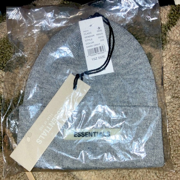 Fear of God | Accessories | Brand New Super Rare Knit Hat Essentials By ...